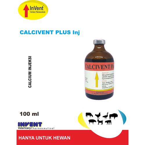 Jual Obat Hewan CALCIVENT PLUS Inj Mengobati Syindrom Sapi Ambruk - Kab ...