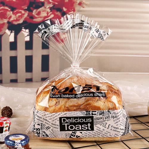 Jual 100pcs plastik roti tawar besar plastik rotar kantong kemasan roti ...