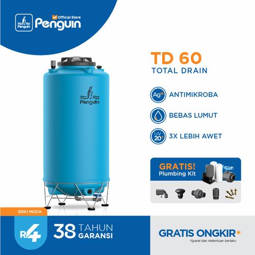 Promo Penguin TD-60 600 Liter Toren Tandon Tangki Air Total Drain Tank ...