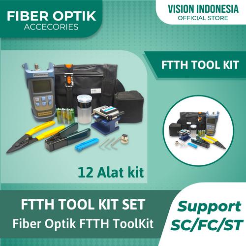 Jual FIBER OPTIC FTTH TOOLKIT / CATV FIBER OPTIC TOOL KIT - Jakarta ...