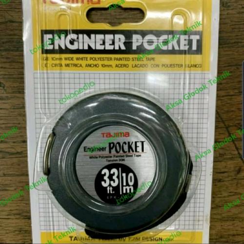 Jual meteran engineer pocket 10 meter Tajima original japan - Jakarta ...