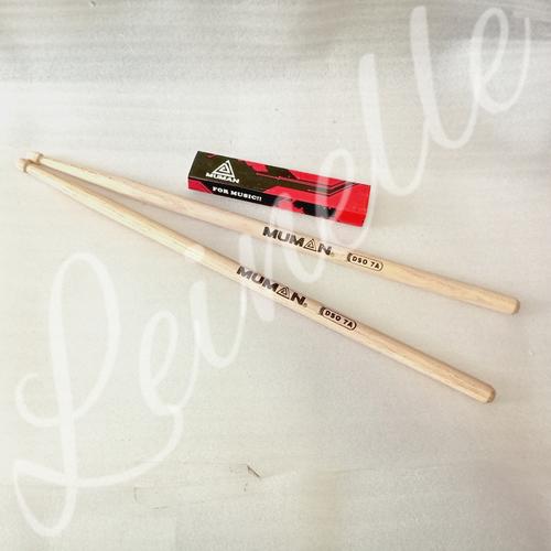 Jual Stik Drum Muman 7a untuk anak-anak & pemula RINGAN Hickory Wood ...