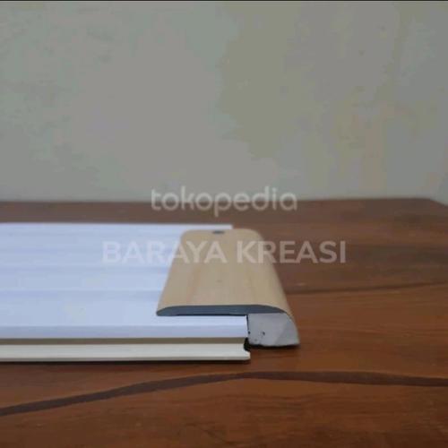 Jual LIST ADAPTASI KAYU MDF LANTAI VINYL SPC PARKET 244CM - ADAPTASI ...