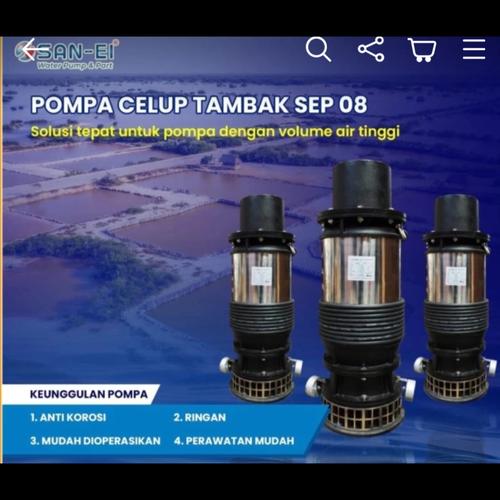 Jual Pompa Tambak Udang 8" SANEI SEP-08 Pompa Kuras Banjir 8 Inch - Jakarta Barat - GLOBAL ...