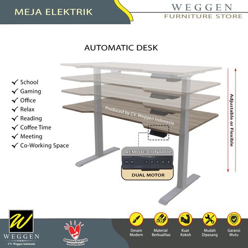 Jual meja tulis adjustable gaming desk electric automatic namdosan ...