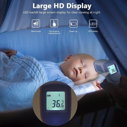 Jual Thermometer Termometer Gun Digital LED Alat Deteksi Ukur Suhu ...