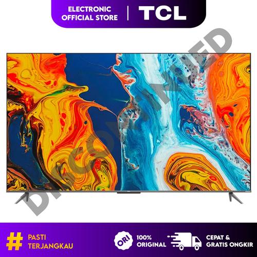 Promo TCL 50C635 C635 Series Qled Smart Google TV 50" Inch 4K UHD HDR ...