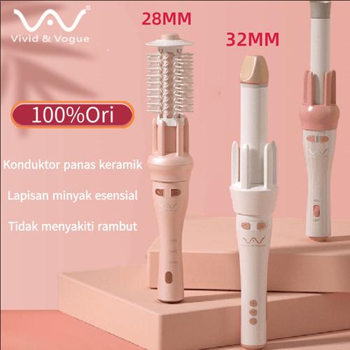 Jual VIVID VOGUE Catokan Curly Otomatis 32MM Curling Iron Tahan Lama - 022B-28MM - Kab ...