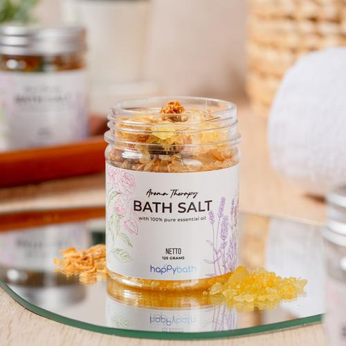 Jual White Jasmine Bath Salt with 100% pure essential oil - Kota ...