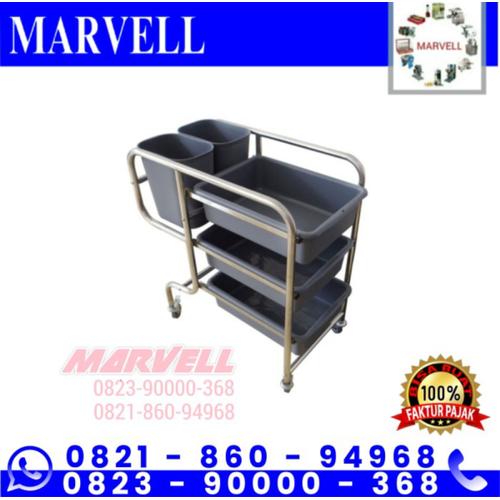 Jual TROLI GETRA CT-024 TROLLEY PENGUMPUL PIRING KOTOR DAN SAMPAH ...