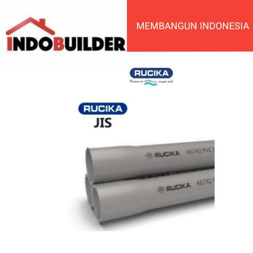 Jual PIPA PVC RUCIKA JIS 2 1/2 INCH AW X 4 METER PER BATANG - Kab. Tangerang - Indo Builder ...