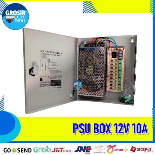 Jual Power Supply 12V 10A Box / Central box cctv - Kota Surabaya ...