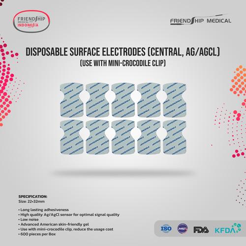 Jual Pad EEG dan EMG - Disposable Surface Electrodes - 1 Pouch ...