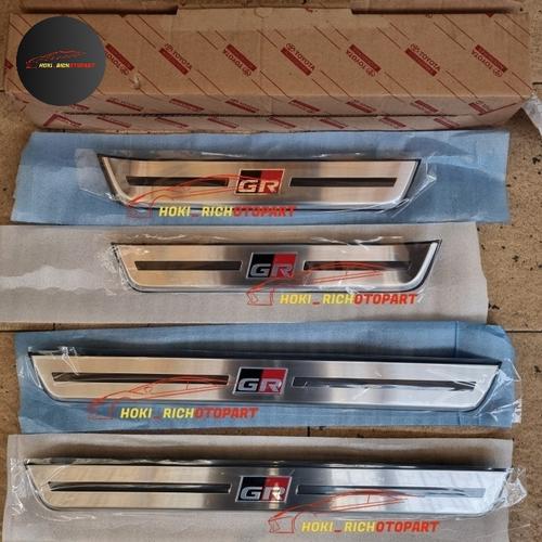 Jual GR Scuff Plate Sill Plate Set 4pc Fortuner GR 2022 Original ...