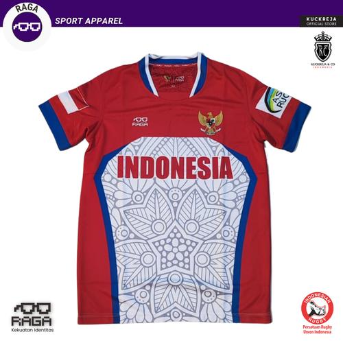 Jual Rugby Jersey - Replica Tim Nasional Indonesia - M - Jakarta ...
