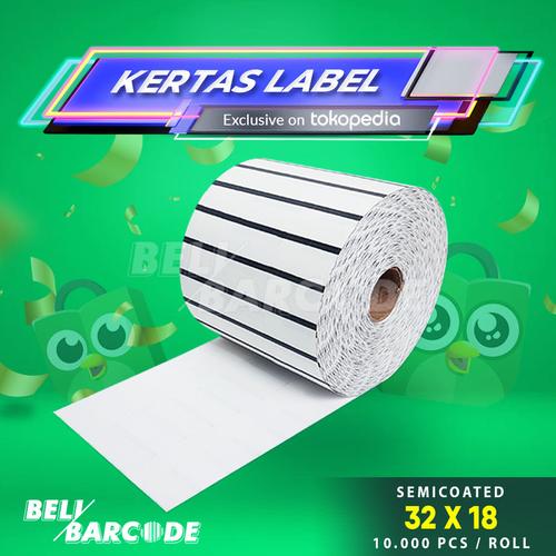 Jual Stiker Label Barcode 32 x 18 Core Kecil Cacah Besar Kertas Sticker - Kota Surabaya - Beli ...