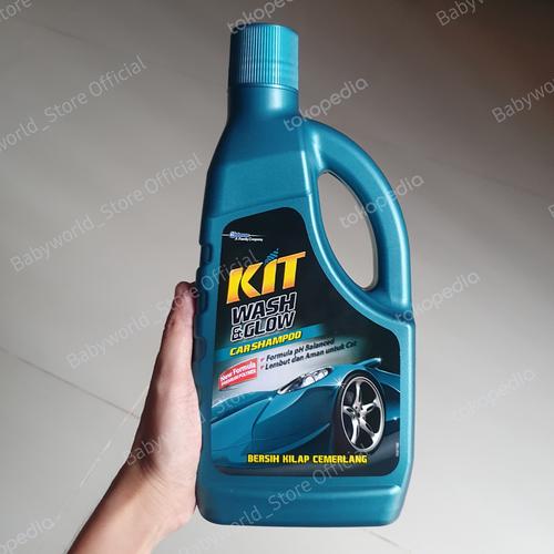 Jual Kit wash & glow car shampoo sabun cuci mobil botol 1000ml - Kota ...
