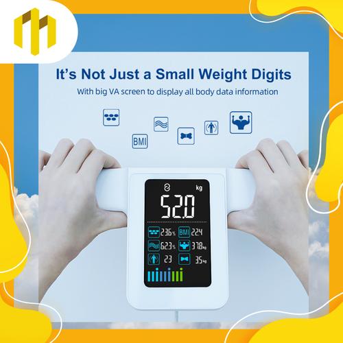 Jual Welland Smart Pro Bioimpedance Scale 8 Electrodes BMI Body Fat Scale - Jakarta Timur ...