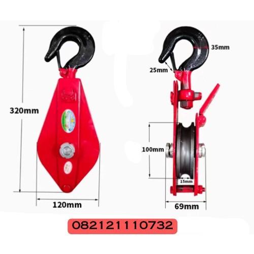 Jual Katrol Pulley / Lifting Pulley Block 3 Ton - Kota Surabaya ...