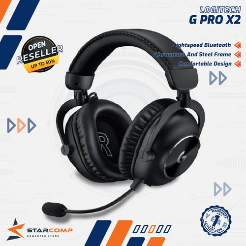 Promo Logitech G PRO X 2 LIGHTSPEED Headset Gaming Wireless Bluetooth - Hitam Cicil 0% 3x - Kab ...
