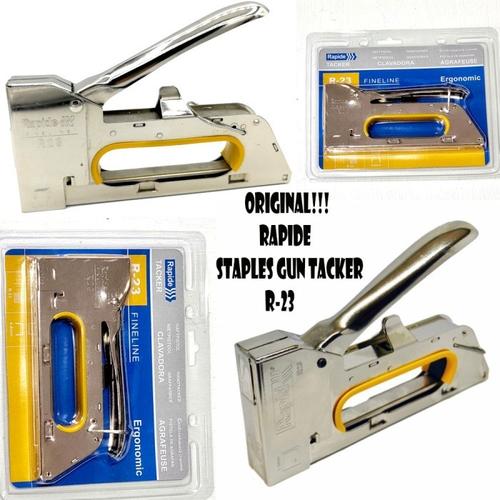 Jual Staples Tembak Jok Kulit Motor / Stapler Kayu Guntacker rapide r ...
