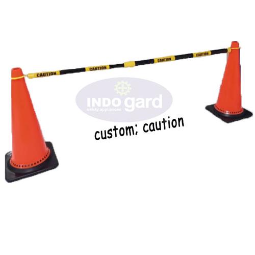 Jual Cone Bar Terima Custom Tulisan,Palang Pembatas Kerucut ...