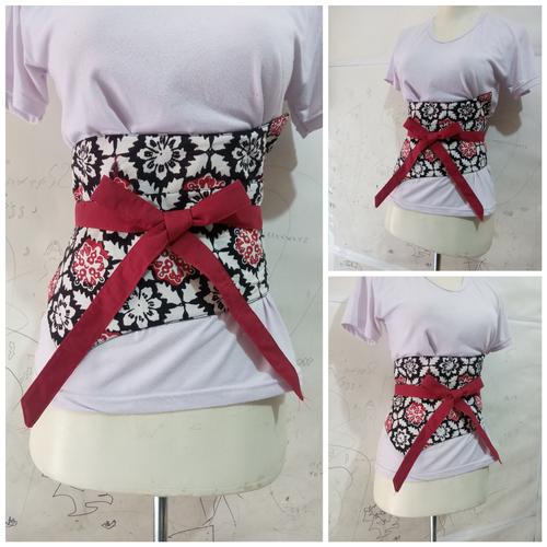 Jual obi belt batik sakura - obi batik cap - Kota Yogyakarta - Batik ...
