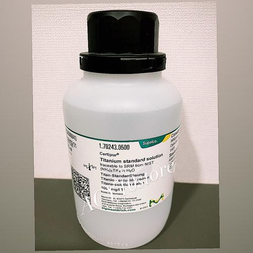 Jual MERCK 1.70243.0500 Titanium Standard Solution Traceable To 500ml ...