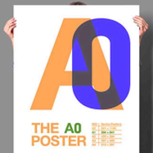 Jual Cetak Art cartoon 260gr ukuran A0 / A1 + Laminating doff/glossy ...