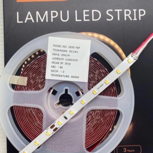 Jual LED STRIP PREMIUM KINGTAS DC24V 10W/METER 70LED/M 2835 24V ...