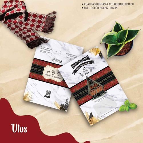 Promo Blangko Undangan Pernikahan Java Card ULOS - Kota Semarang ...