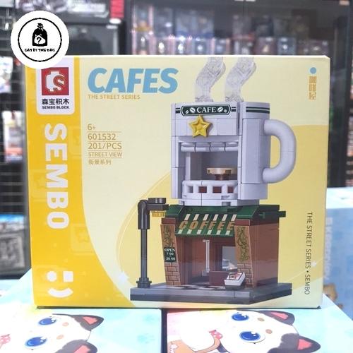 Jual SEMBO BLOCK Food Shop Series - Burger Shop - Kota Bandung - Cat In ...