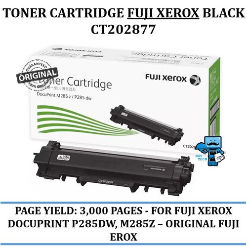 Promo TONER CARTRIDGE FUJI XEROX BLACK CT202877 FOR DOCUPRINT P285DW ...