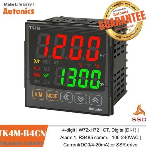 Jual [Dijual]~ Temperature Controller Autonics Tk4M-B4Cn ~[By:Ad]-Tbk ...