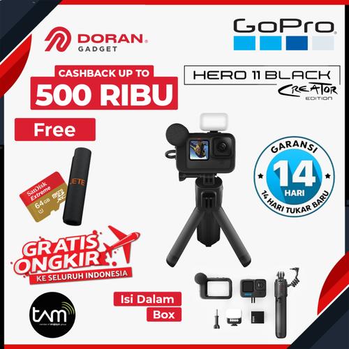 Promo GoPro Hero 11 Black Creator Edition Action Cam Original Garansi ...