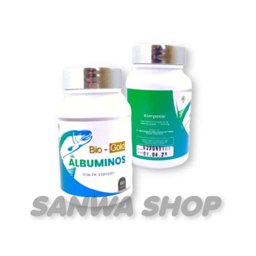 Promo Kapsul Ekstrak Ikan Gabus Albumin ALBUMINOS Bio Gold Original 60 ...