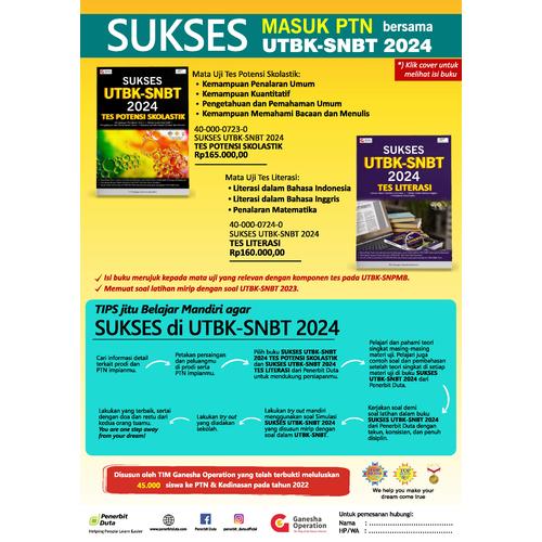 Jual BUKU LATIHAN SOAL UTBK SNBT 2024 - GANESHA OPERATION (BUKU GO) - TPS - Kota Bandung - Just ...