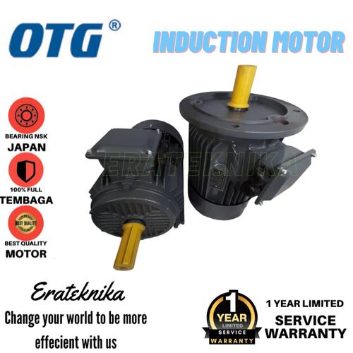 Jual OTG Heavy Duty Induction Motor 3hp 2.2kw 1430rpm 4pole 220V/380V ...