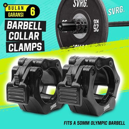 Promo Svarga Barbell Collars Clamps - Pengunci Barbel - Dumbbell Lock ...