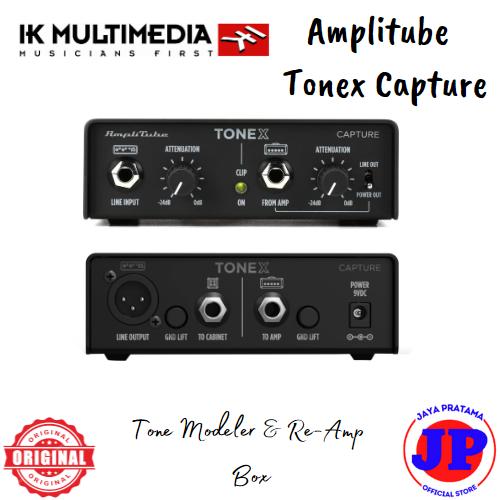 Jual IK Multimedia Amplitube Tonex Capture Tone Modeler & Re-Amp Box - Jakarta Pusat ...