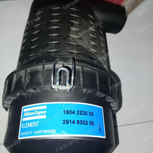 Jual Engine air filter pn 1604223000/2914930200 Atlas Copco - Kota ...