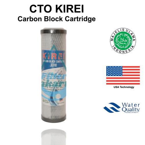 Jual Cartridge Filter Air CTO / Karbon Blok / Carbon Block 10" - Kirei ...