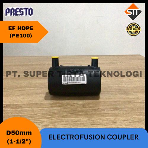 Jual Electro Fusion (EF) Coupler Fittings HDPE SDR11 PN16 Brand Presto ...
