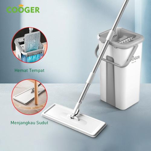 Promo COOGER Alat Pel Dengan Ember Pencuci dan Pengering Praktis - Kab ...