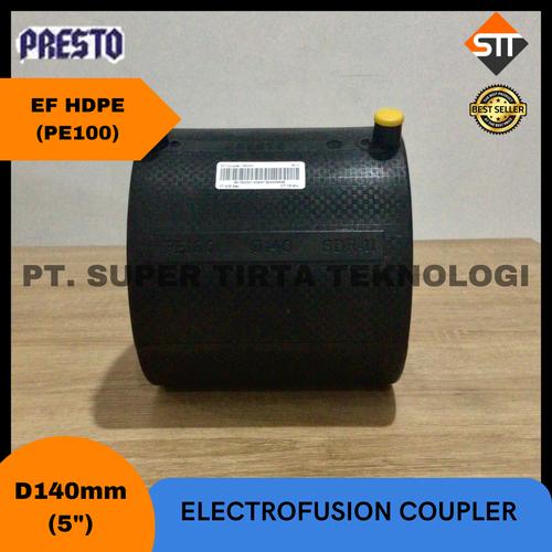 Jual Electro Fusion (EF) Coupler Fittings HDPE SDR11 PN16 Brand Presto ...