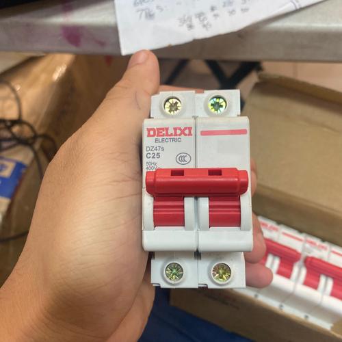 Jual MCB DZ47s 2P 2 Pole 25A DELIXI ELECTRIC - Jakarta Pusat - Plasma Jaya Electric | Tokopedia