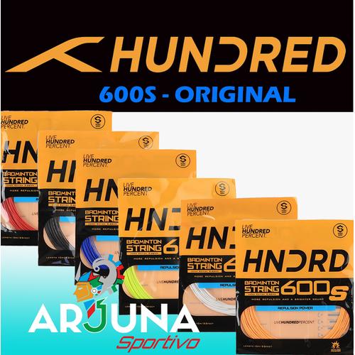 Jual HUNDRED BADMINTON STRING | 600S | SENAR RAKET ORIGINAL - WHITE ...