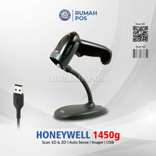 Jual Barcode Scanner HONEYWELL 1450 Voyager 2D Imager Auto Scan 1450G ...