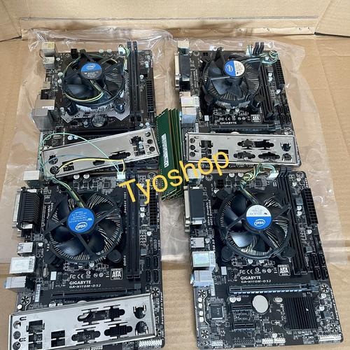 Jual Paket Mainboard h110 plus Core i3 7100 Fan ram 4Gb ddr4 - 4gb mobo mix - Kota Bekasi - Tyos ...