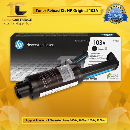 Jual HP 103A Black Original Neverstop Laser Toner Reload Kit W1103A ...